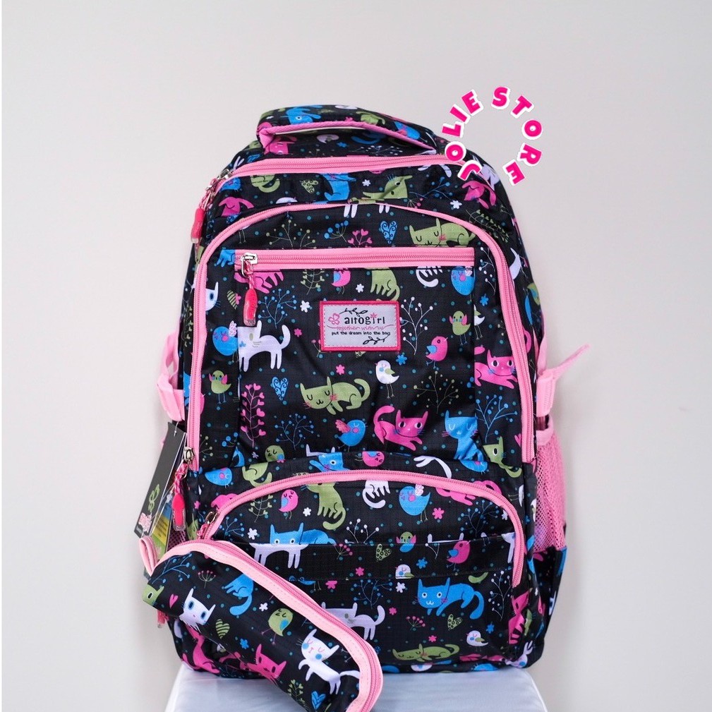 Jual Tas Remaja Perempuan Alto Girl FREE PENCIL CASE - 73779G | Shopee ...