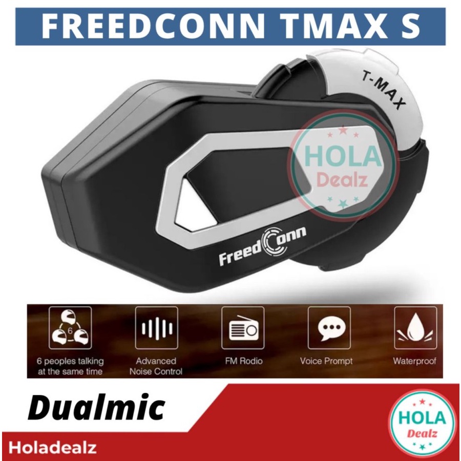Jual FREEDCONN TMAX S BLUETOOTH HELM T-MAX S DUALMIC HYBRID SOFT HARD ...