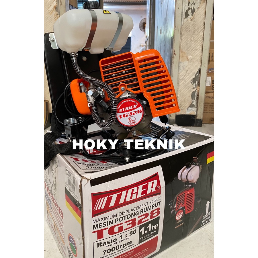 Jual Mesin Potong Rumput Tiger 328 / Brush Cutter Tiger 328 2 tak ...