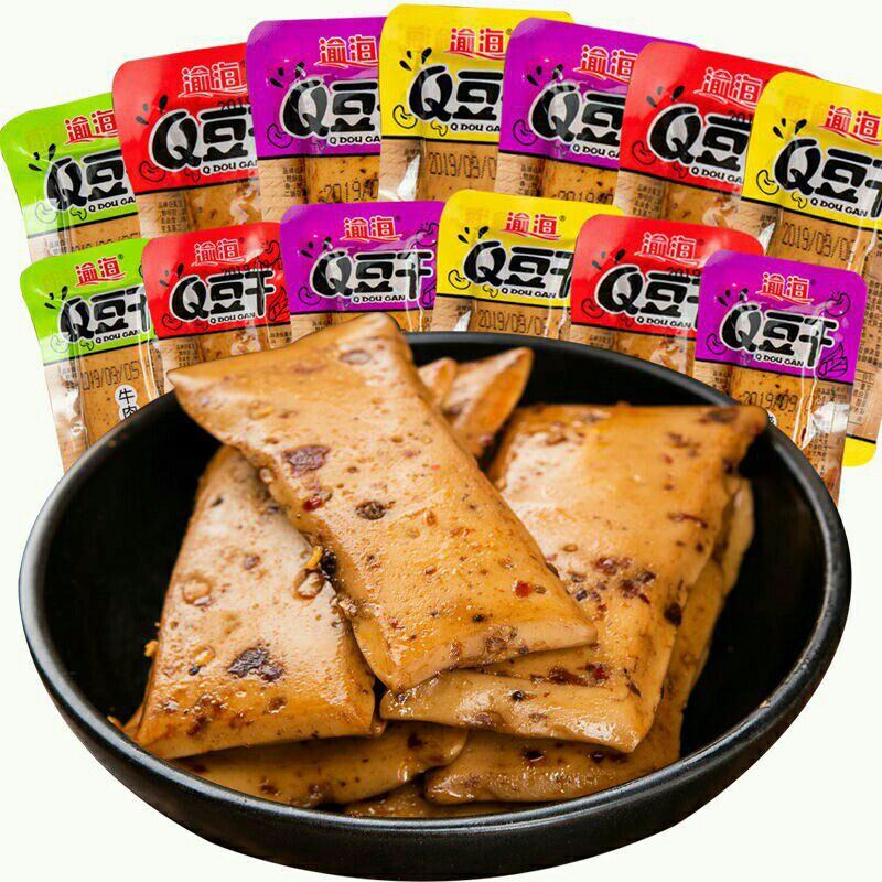 Jual Dou Gan 豆腐干 - Tofu Mala | Shopee Indonesia