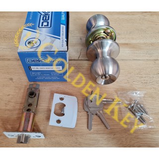 Kunci Bulat Dekson Dekkson KCBL T9587 ET SSS Handle Knob Gagang Lockset ...