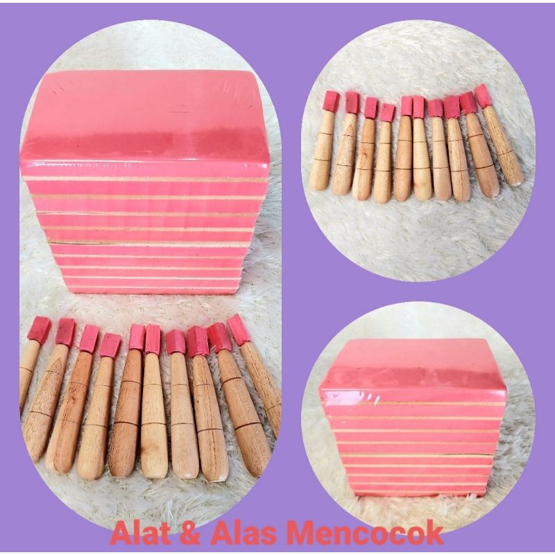 Jual (10bh)Peraga TK Alat Mencocok/(10bh)Bantalan(alas)Mencocok ...