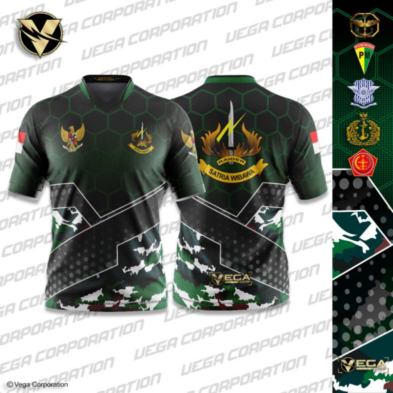 Jual Jersey TNI AD / TNI AU / TNI AL Bebas Custom | Shopee Indonesia