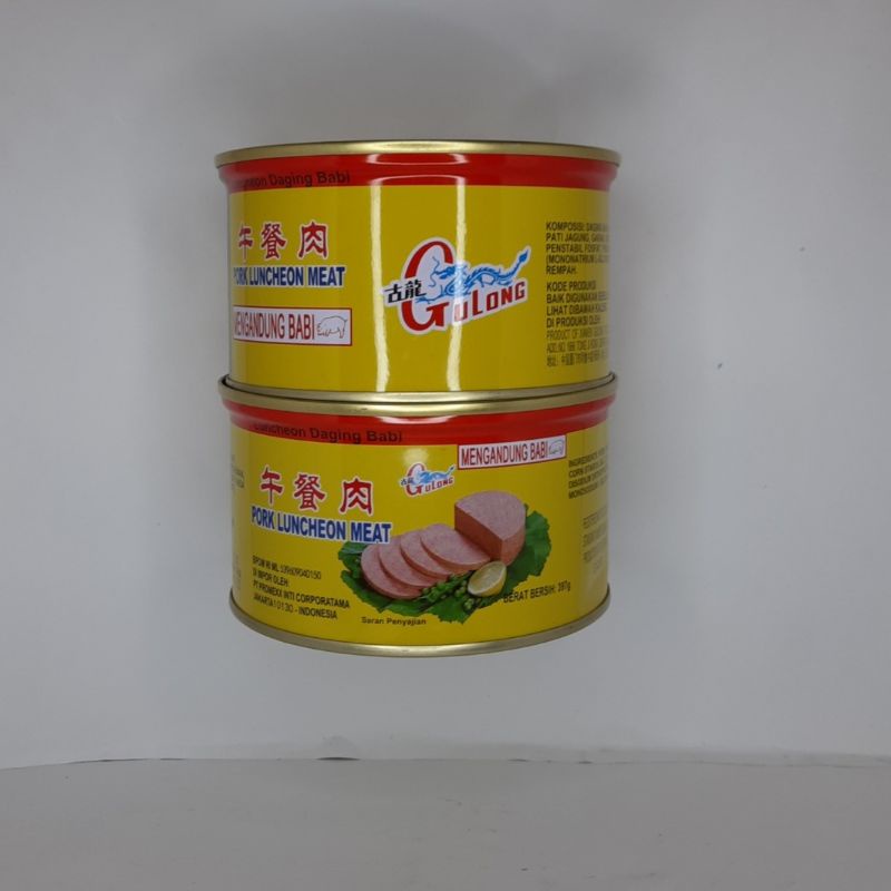 Jual Gulong Pork Luncheon Meat / Daging Ham Babi / /397gr (NON HALAL) | Shopee Indonesia