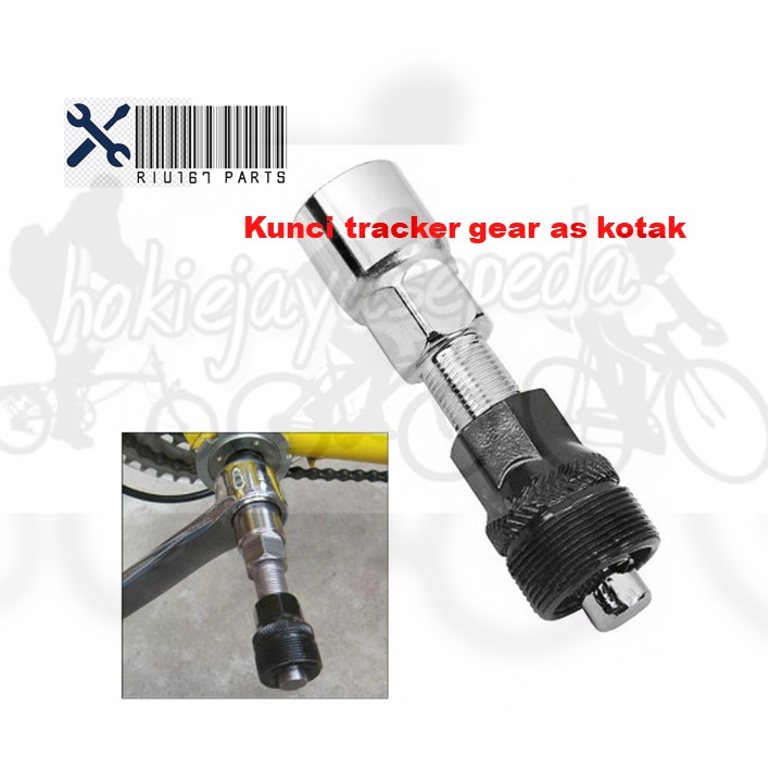 Jual RIU167 Kunci tracker buka crank gear depan sepeda | Shopee Indonesia