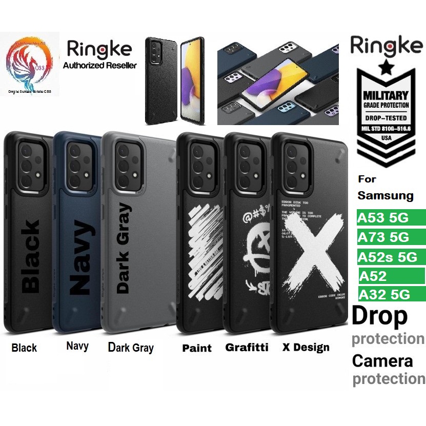 Jual Case Samsung Galaxy A53 5G A73 5G A52s A52 A72 A32 5G RINGKE Onyx Softcase Casing ORIGINAL ...