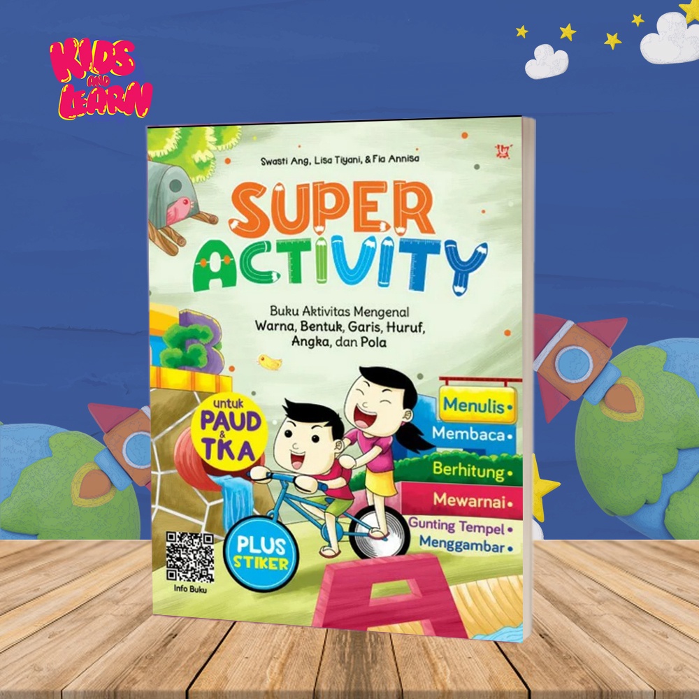 Jual BUKU AKTIVITAS ANAK BELAJAR MEMBACA MENULIS BERHITUNG SUPER ...