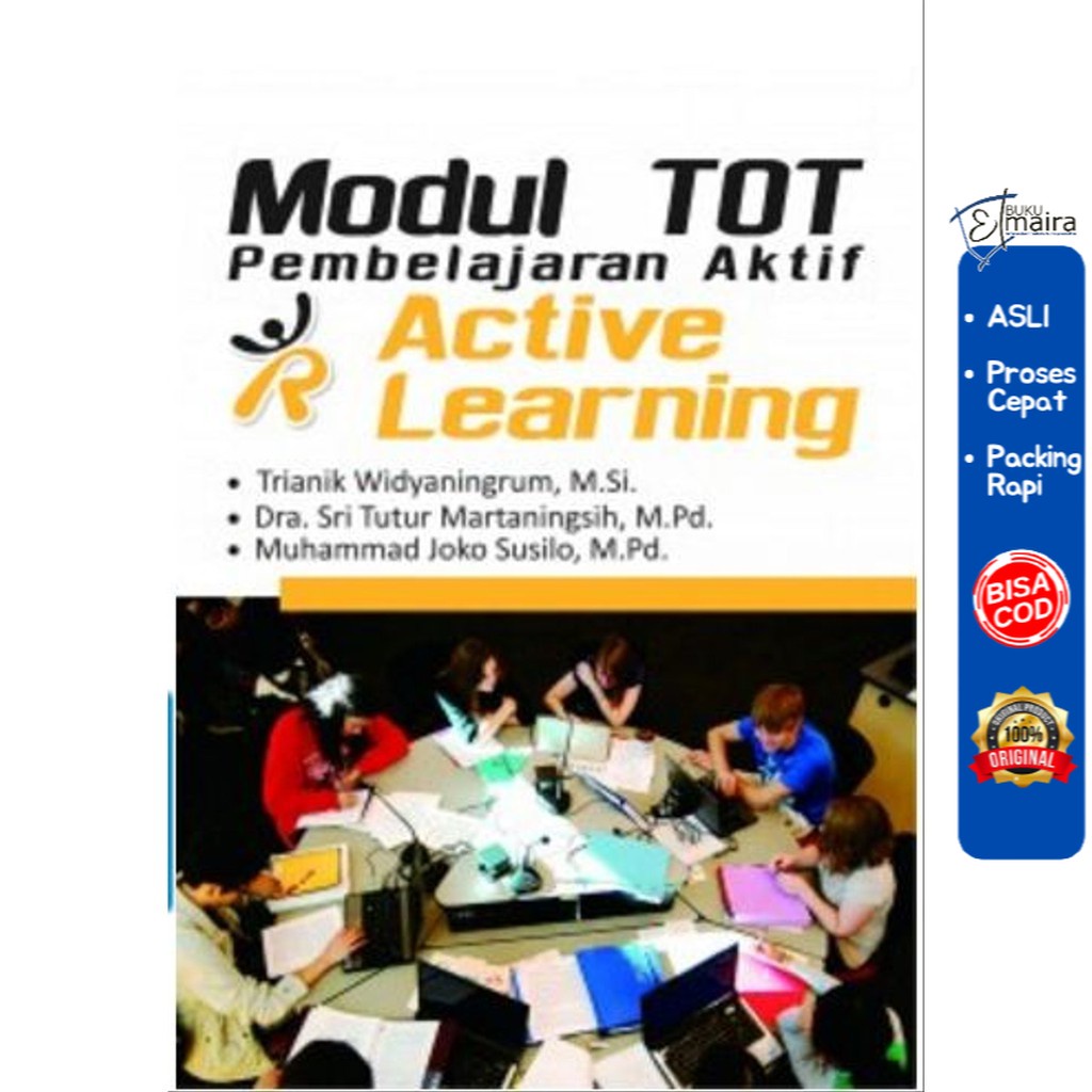 Jual Buku Ajar Modul TOT Pembelajaran Aktif (Active Learning ...