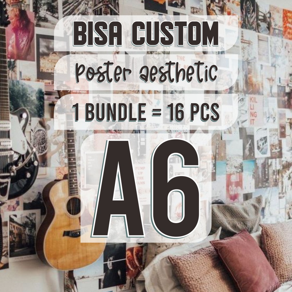 Jual (16PCS) Poster aesthetic dekorasi kamar aesthetic poster a6 ... Jual (16PCS) Poster aesthetic dekorasi kamar aesthetic poster a6 ...