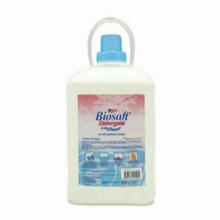 Jual Yuri Biosoft Detergent Deterjen + Plus Softener 3.7 3,7 Liter | Shopee Indonesia