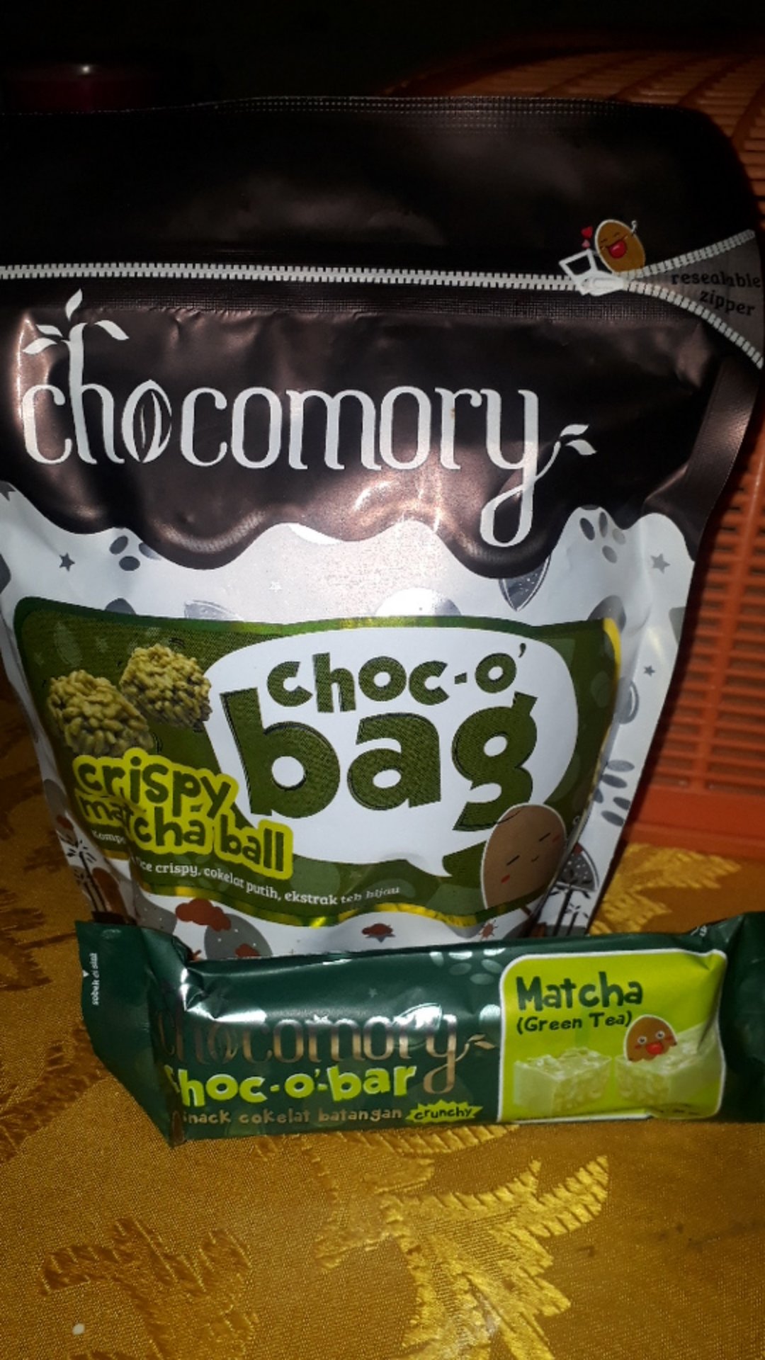 Chocomory Choco Bag Crispy Matcha Ball 150 Gr x 1 Pc | Shopee Indonesia