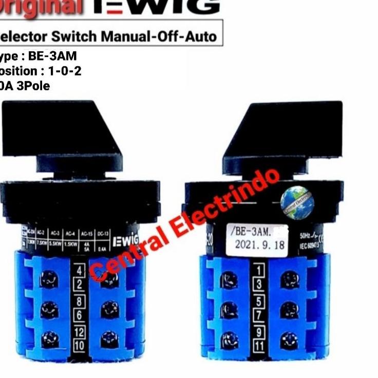 Harga Selector Switch Manual 3 Posisi 1 Pole Terbaru Januari 2023 ...