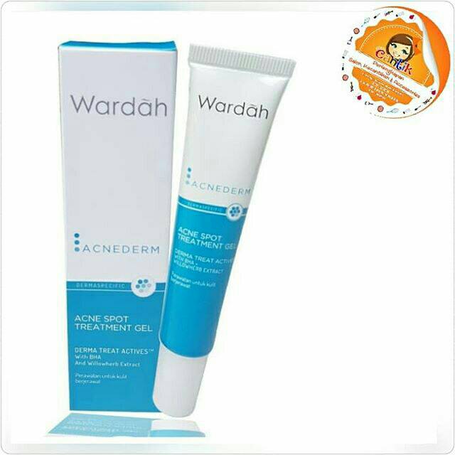 Jual WARDAH ACNEDERM ACNE SPOT TREATMENT GEL 15ML | Shopee Indonesia