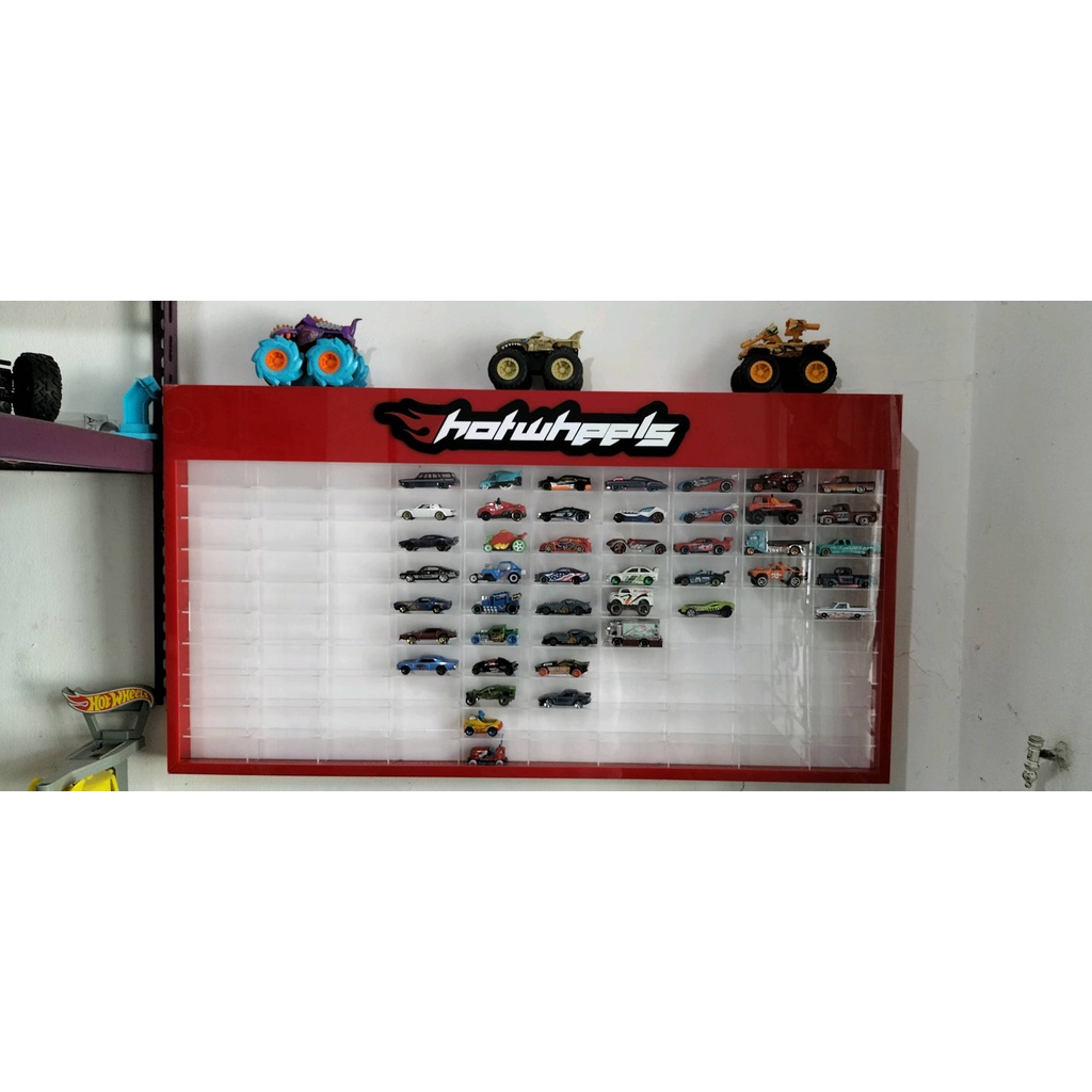 Jual Akrilik Rak Hotwheels Header Edition Skala Isi 100 | Shopee Indonesia