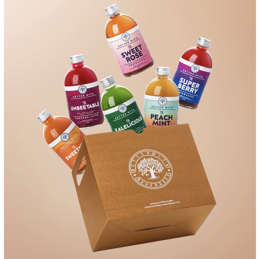 Jual Kombucha Bundle of 12 (12 botol @400 ml) | Shopee Indonesia