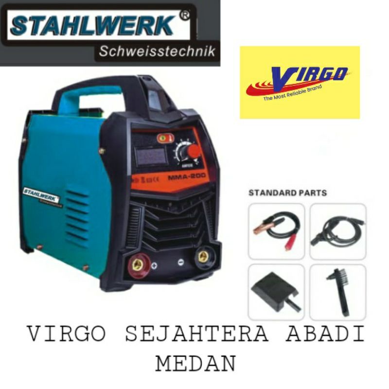 Jual MESIN LAS STAHLWERK ARC 200E ARC200E 200 E INVERTER WELDING MACHINE ARC 200 E | Shopee ...