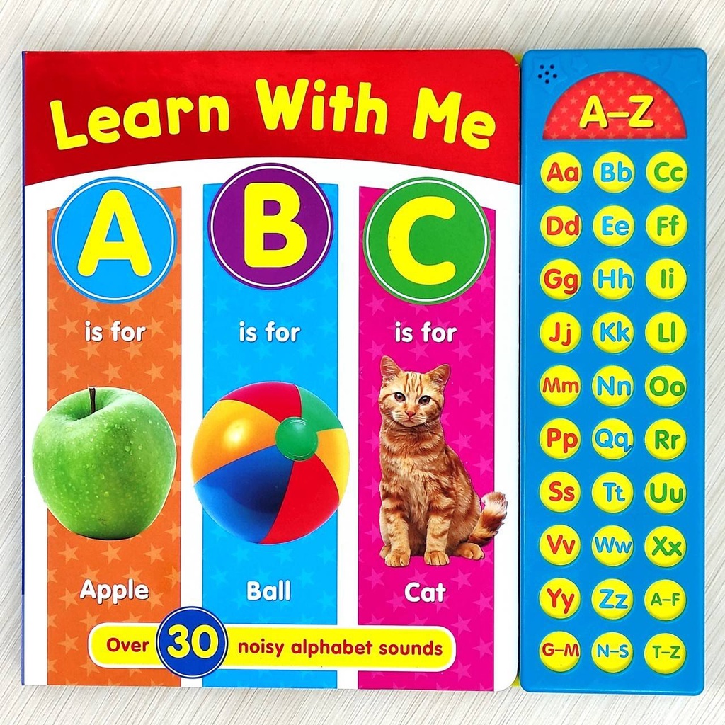Jual BUKU BALITA SOUNDBOOK LEARN WITH ME ABC BUKU ANAK BUKU ELEKTRONIK ...