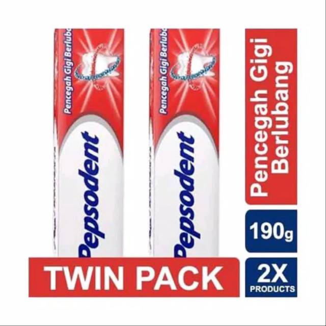 Jual Pepsodent 190 gr (beli 1 isi 2) | Shopee Indonesia