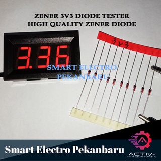 Jual ORIGINAL DIODA ZENER 3.3V 1W 1N4728 ZENER 3V3 ZENER DIODE 3,3 V 1WATT ORI MIC VOLTAGE ...
