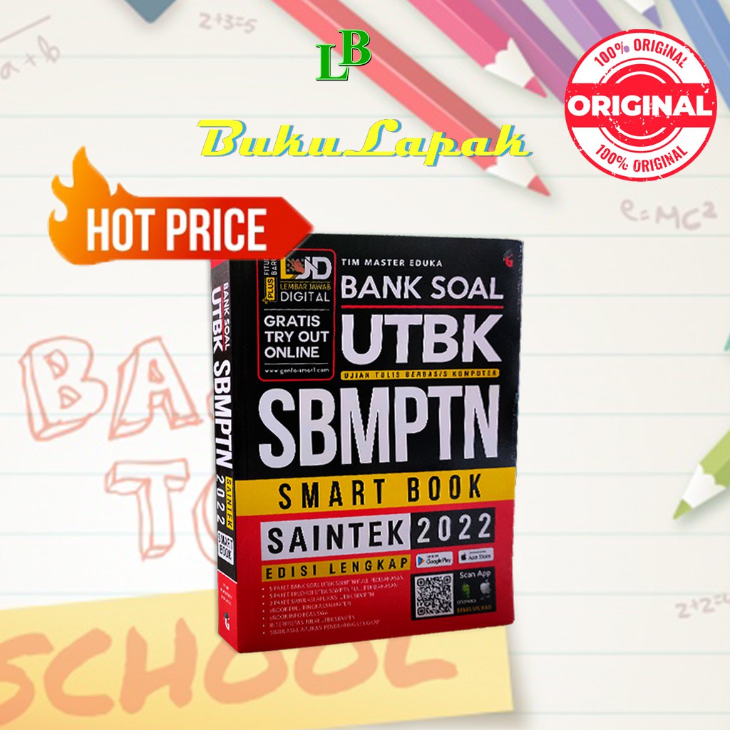 Jual BUKU UTBK SAINTEK 2022 : BANK SOAL UTBK SBMPTN SAINTEK 2022 - BUKU SBMPTN SAINTEK- SBMPTN ...