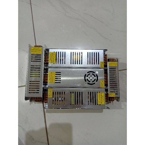 Jual Power Supply Adatpor Travo Slim LED Strip Cctv 12v 5A 12A 16A 20A 30A | Shopee Indonesia