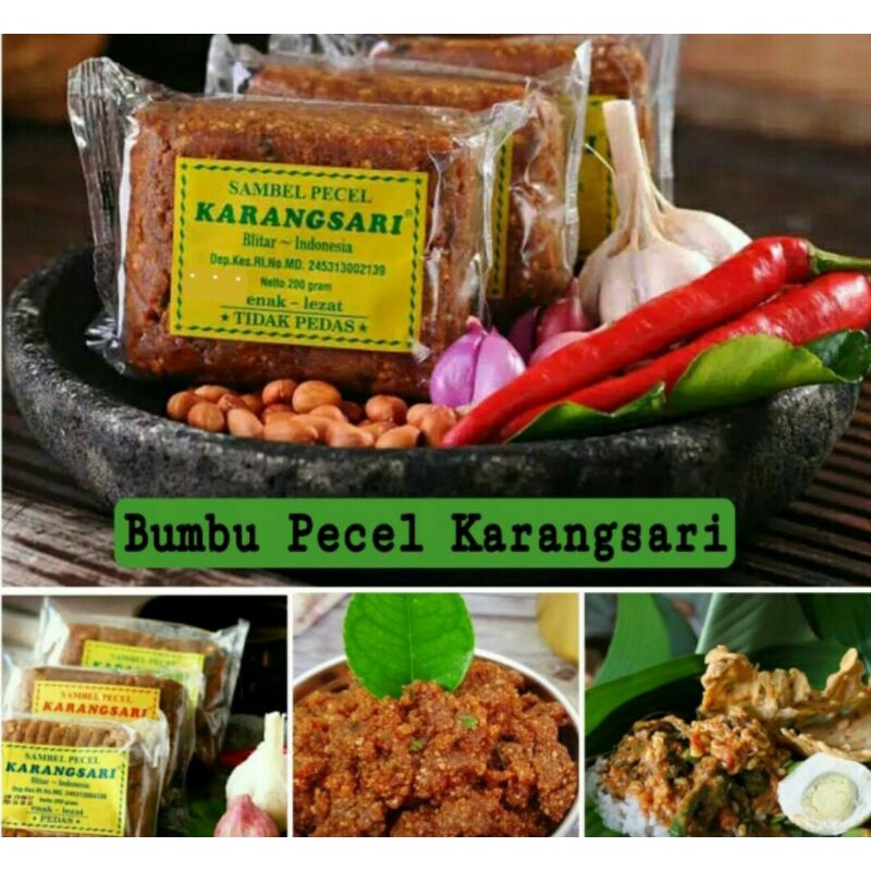 Jual BUMBU SAMBAL SAMBEL PECEL / BUMBU PECEL KARANGSARI KARANG SARI ... Jual BUMBU SAMBAL SAMBEL PECEL / BUMBU PECEL KARANGSARI KARANG SARI ...