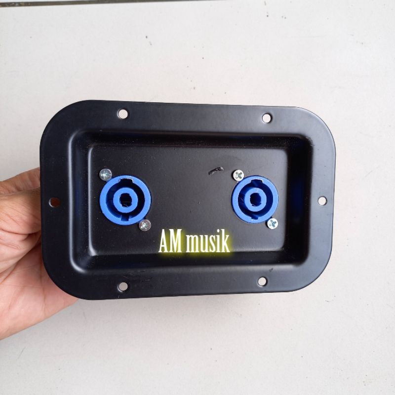 Jual PLAT BOX SPEAKER TERPASANG SPIKON INPUT DAN OUTPUT BAHAN PLAT BESI ...