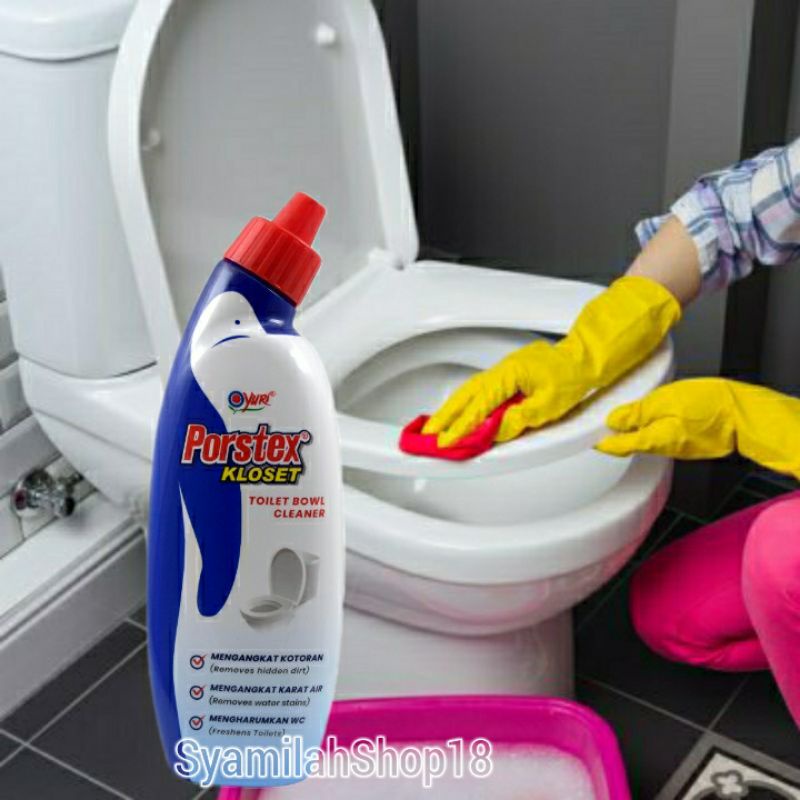 Jual PORSTEX PEMBERSIH KLOSET 500 ML | Shopee Indonesia