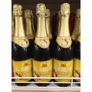 Keror Sparkling Wine Non Alkohol Red Grape Peach Apple Juice | Shopee ...