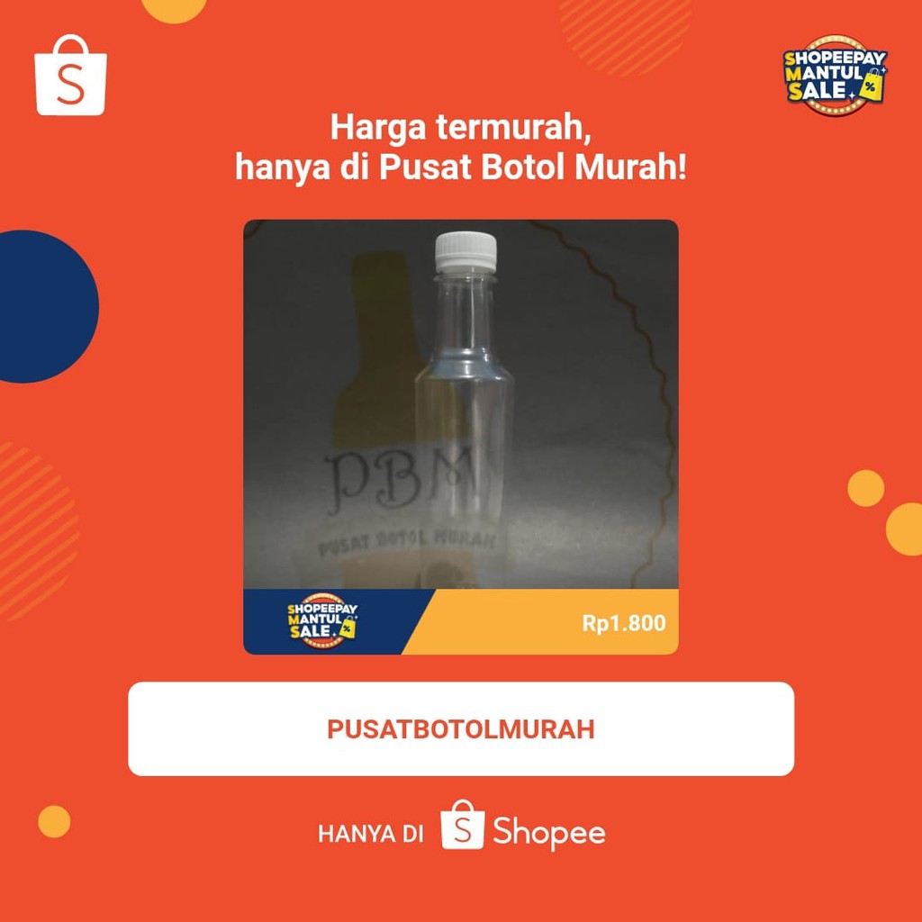 Jual Link Luar Kota Botol plastik 350 ml botol sirup botol marjan madu ...