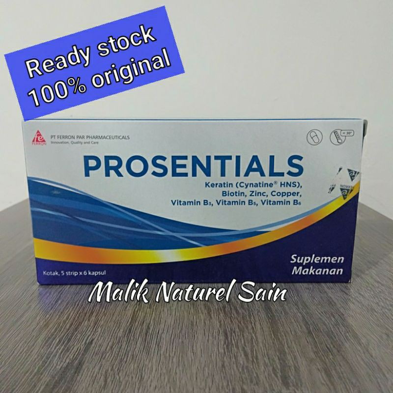 Jual PROSENTIALS , Vitamin rambut | Shopee Indonesia