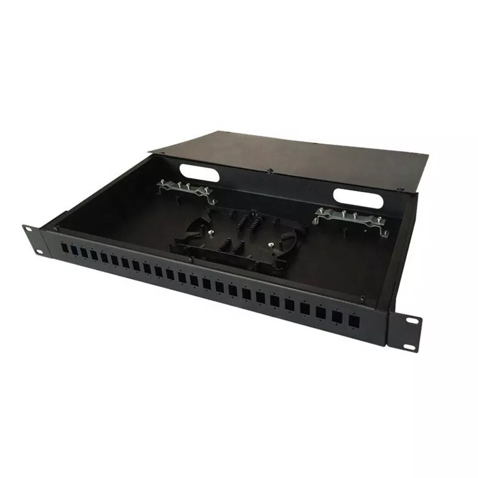 Jual ODF 24CORE/ ROSET BESI HITAM FTTH / OTB 24 Core/SC (KOSONGAN ...