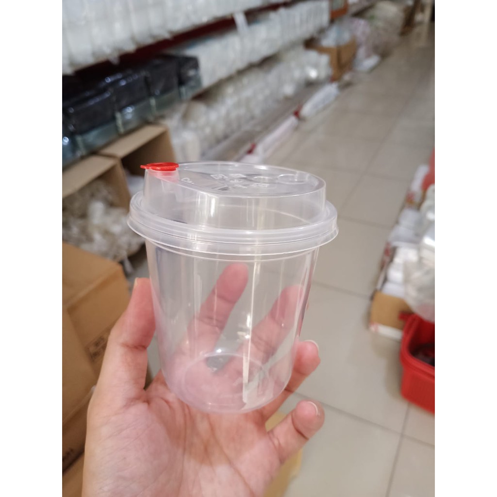 Jual CUP PP INJECTION OVAL 12 Oz 380ml PER 25 PCS | Shopee Indonesia