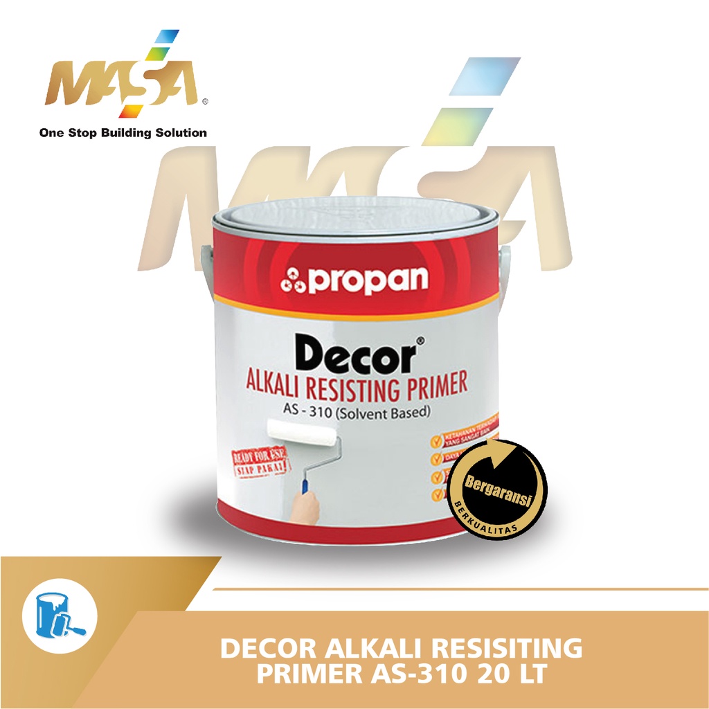 Jual CAT TEMBOK MURAH PROPAN PRIMER DASAR ALKALI AS - 310 20 LT ...