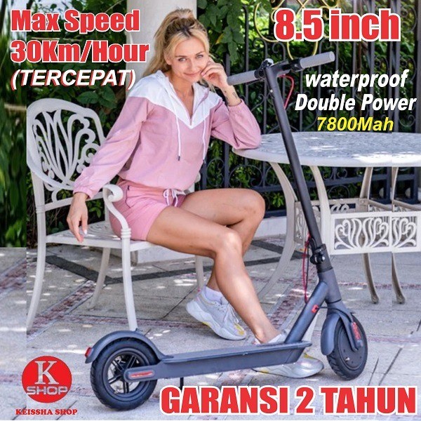 Jual SKUTER LISTRIK / ELECTRIC SCOOTER / HOVER BOARD / NINE BOT | Shopee Indonesia