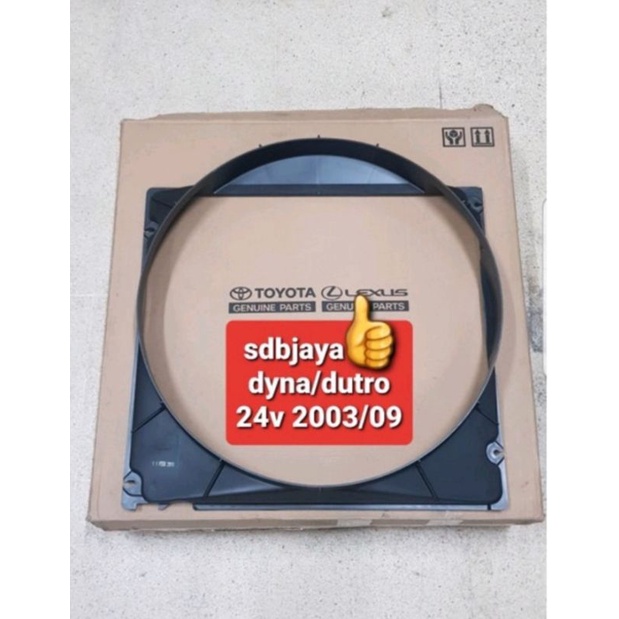 Jual shroud fan tebeng tutup radiator hino dutro dyna saurus st110 ht ...