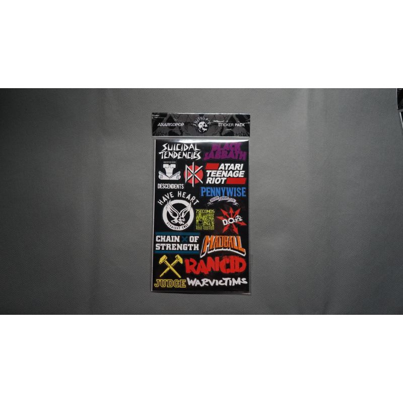 Jual STICKER PACK / STIKER PAX / GAMBAR TEMPEL BAND ISI 30 PCS | Shopee ...