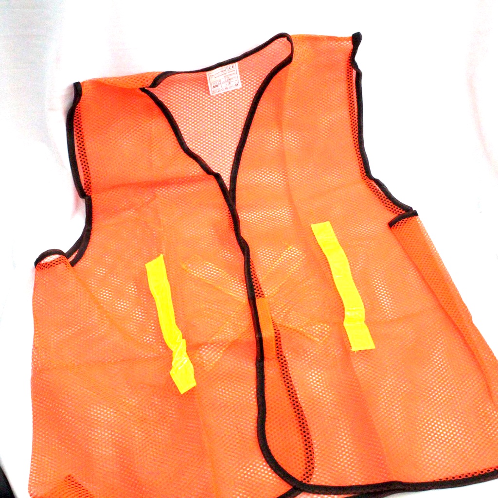 Jual Rompi Jaring V Orange / Rompi Jala Safety Kerja Proyek Oren ... Jual Rompi Jaring V Orange / Rompi Jala Safety Kerja Proyek Oren ...