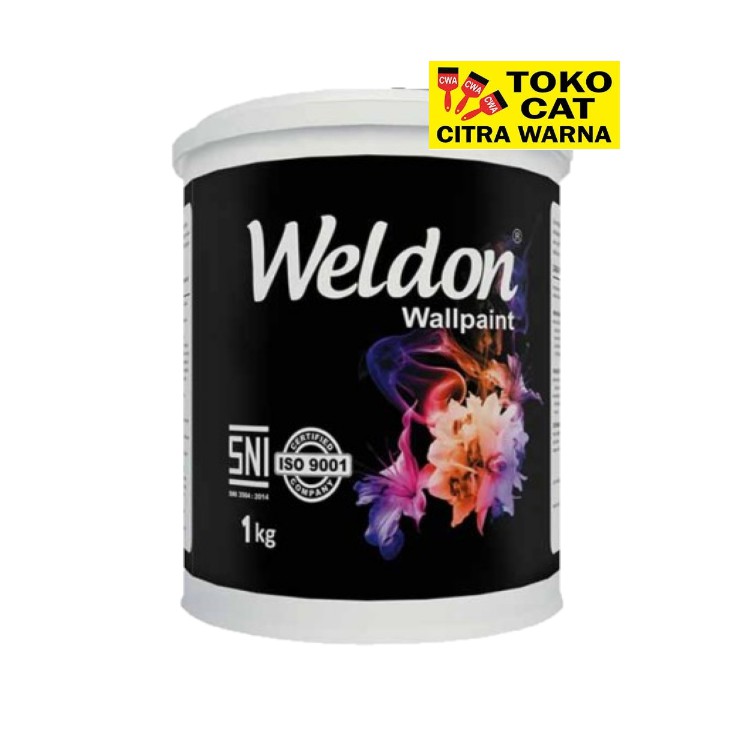 Cat Tembok Interior Weldon 1 kg | Shopee Indonesia