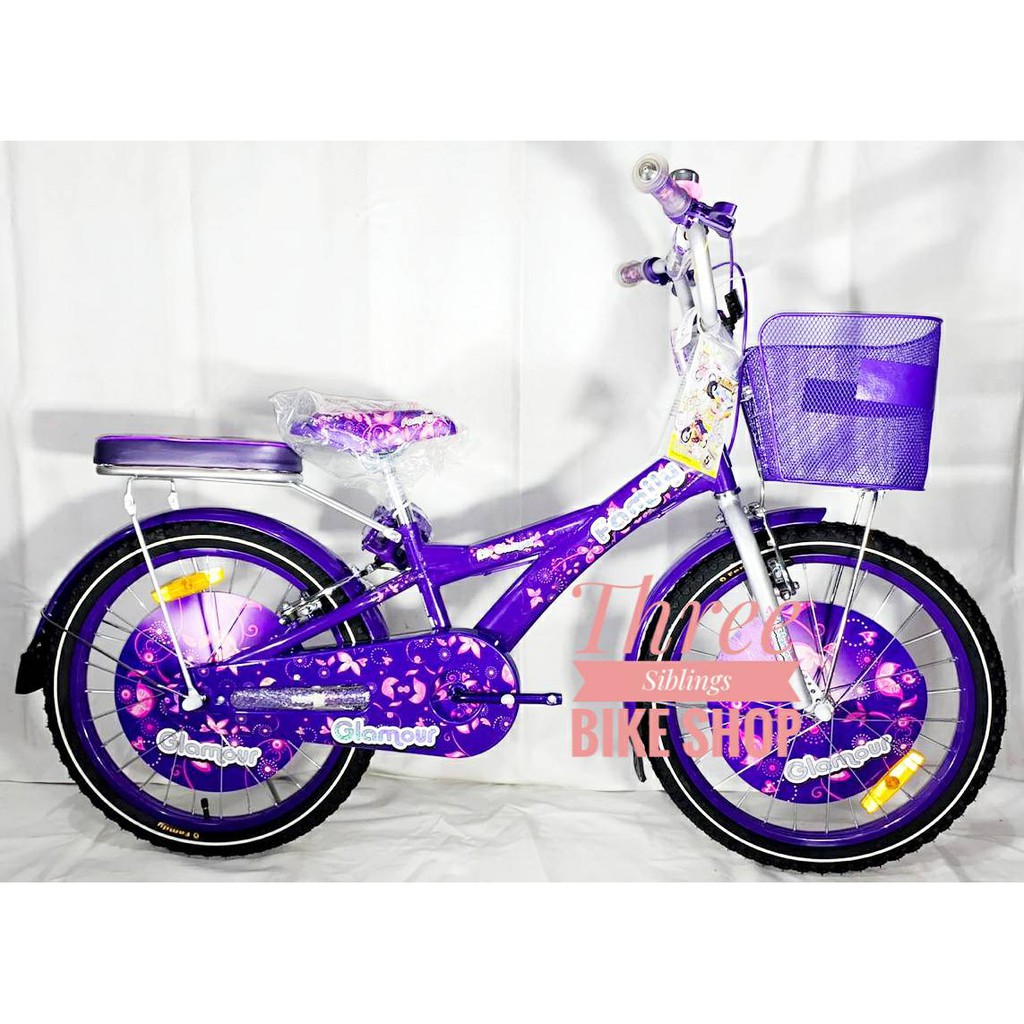 Jual SEPEDA MINI FAMILY GLAMOUR 20 INCH WARNA UNGU | Shopee Indonesia