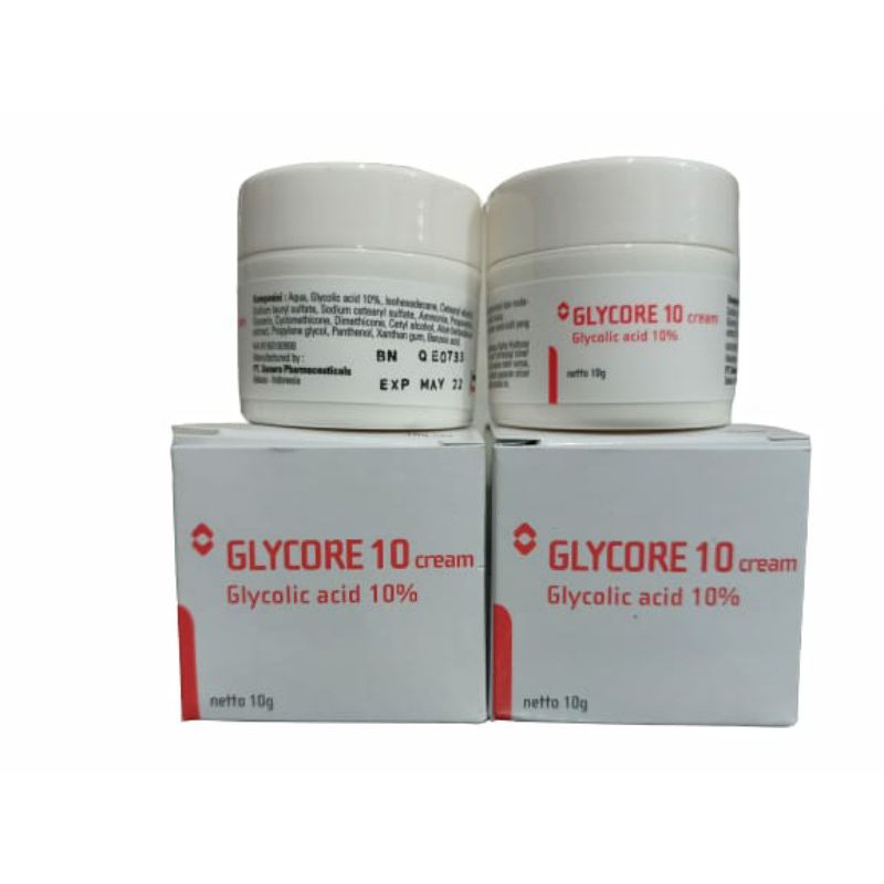 Jual GLYCORE 10 CREAM | KRIM NODA HITAM DI WAJAH | dr.Jo Cares | Shopee ...