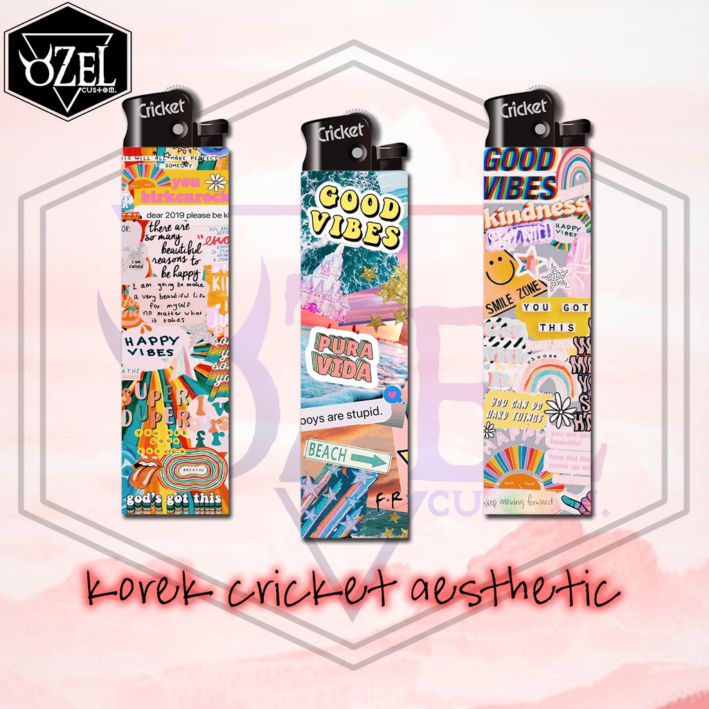 Jual KOREK CRICKET CUSTOM | AESTHETIC SERIES | Shopee Indonesia