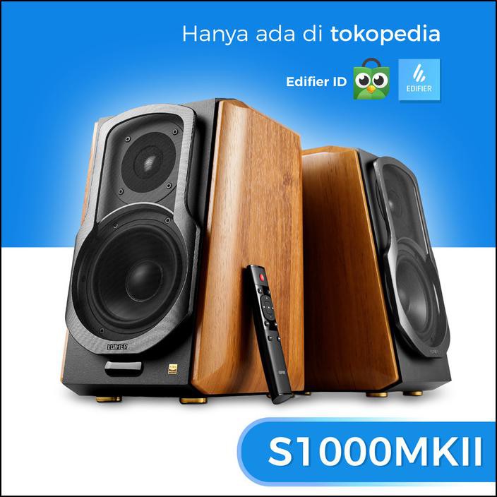 Jual EDIFIER S1000MKII AUDIOPHILE ACTIVE BOOKSHELF SPEAKERS - 2.0 | Shopee Indonesia