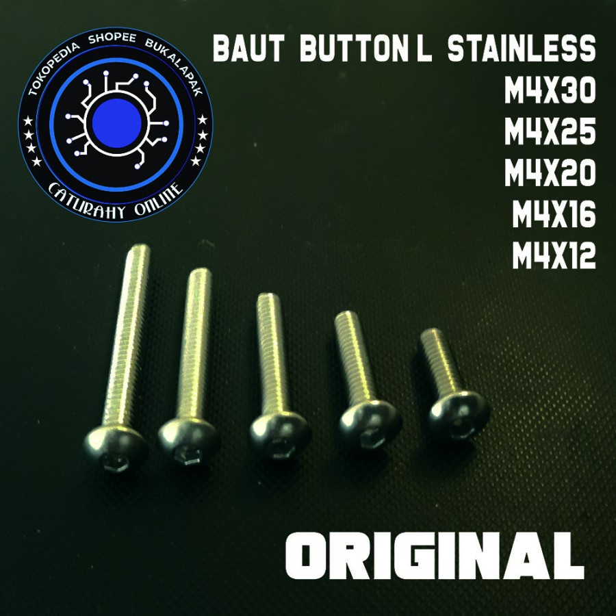 Jual BAUT BUTTON L M4 | Shopee Indonesia