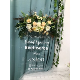 Jual Papan Ucapan Akrilik Bunga Malang Event Graduation Wisuda Grand ...