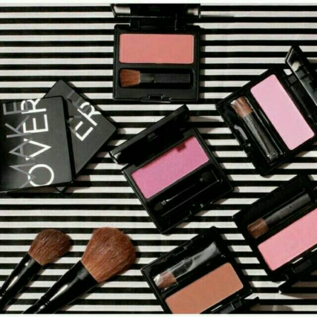 Jual MAKE OVER BLUSH ON SINGLE ORIGINAL01 pink fantastic | Shopee Indonesia