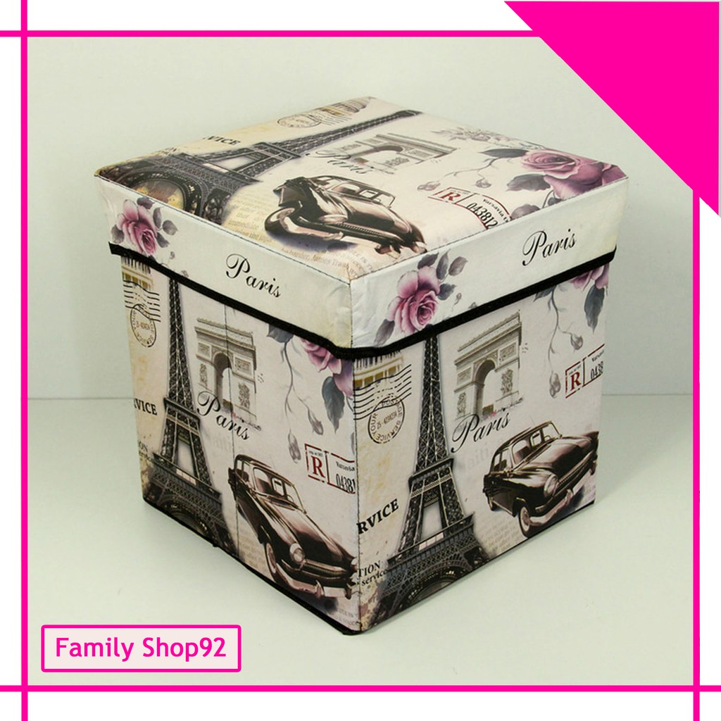 069 Storage Box Jumbo Kotak Mainan Kotak Buku Kotak Box Portable Bangku ...