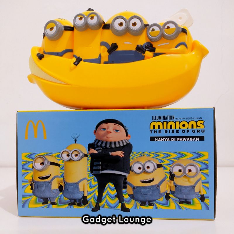 Jual Happy Meal McD McDonald's Despicable Me Minions The Rise Of Gru ...