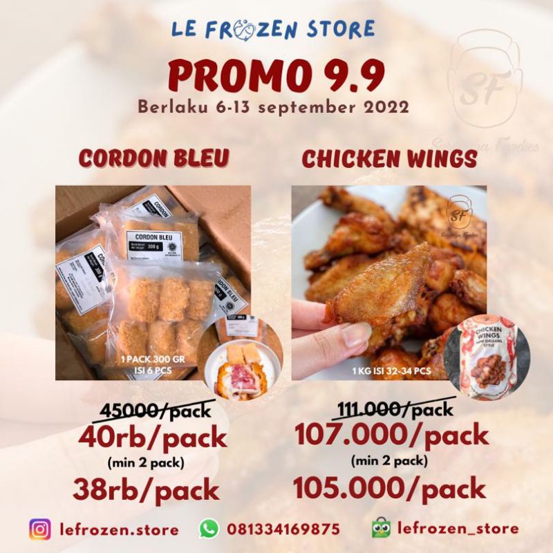 Jual Chicken wings ala pizza hut / sayap ayam berbumbu / chicken wings ...