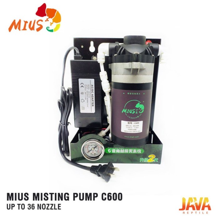 Jual MIUS C600 Misting pump pompa terrarium paludarium reptil dartfrog | Shopee Indonesia